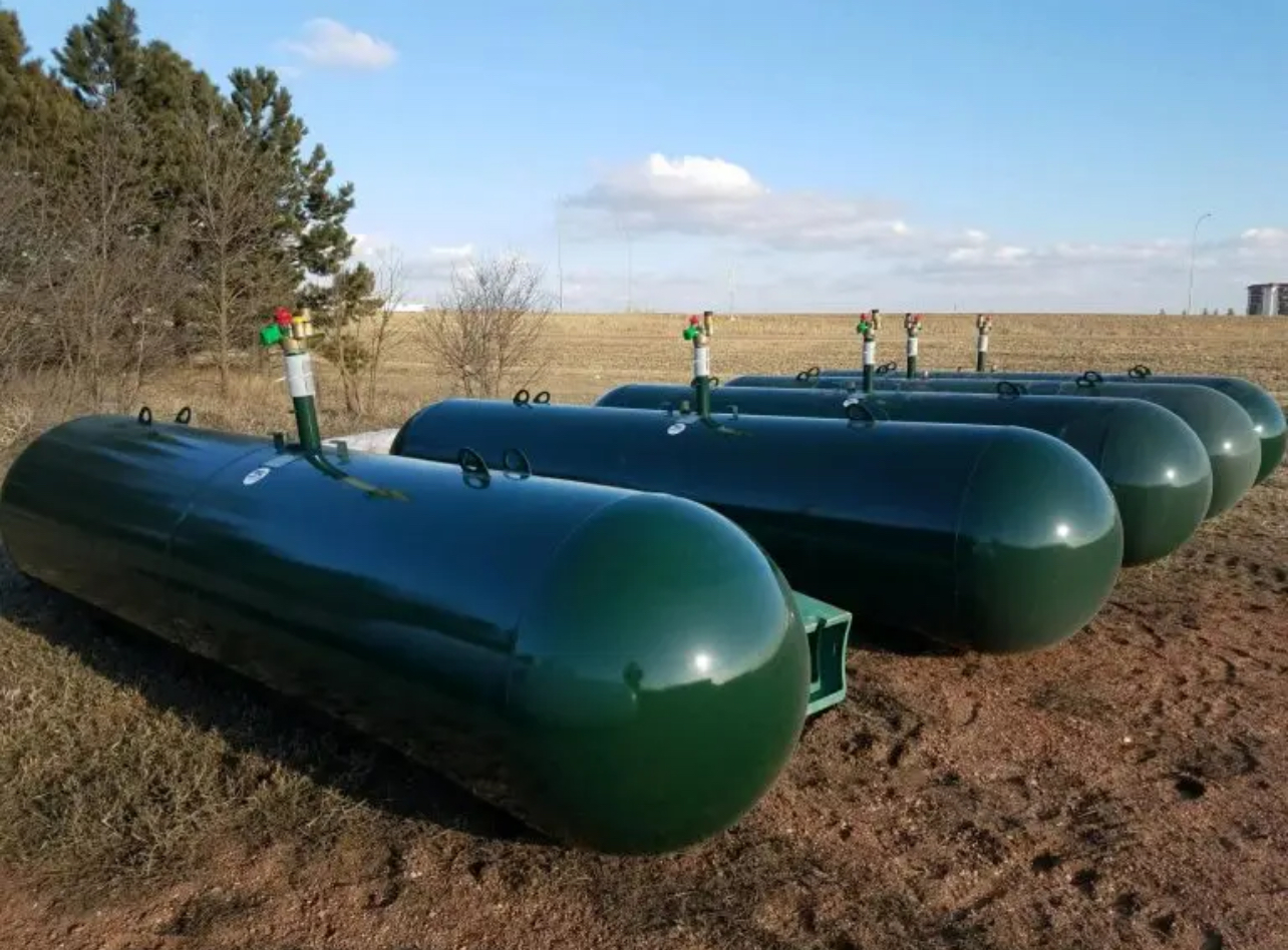 1500 Gallon Above Ground Propane Tanks ASME Propane Tank For Sale ...