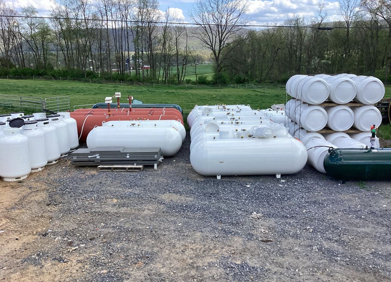 500 Gallon Above Ground Propane Tank – ASME/DOT Propane Tank - Propane ...